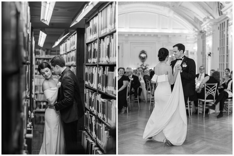 History Meets Modern Chic Fall DAR Wedding - www.kategracephotography.com